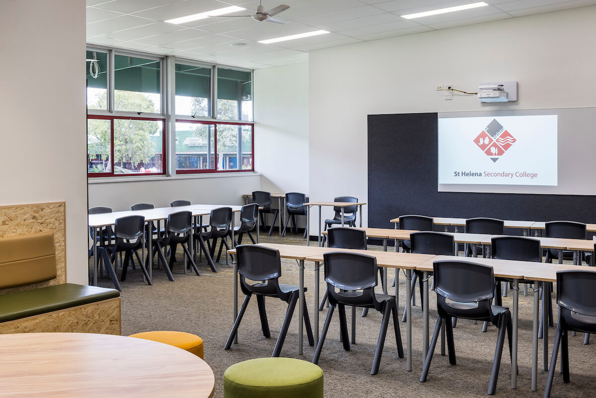 St Helena Secondary College Case Study | VE Furniture