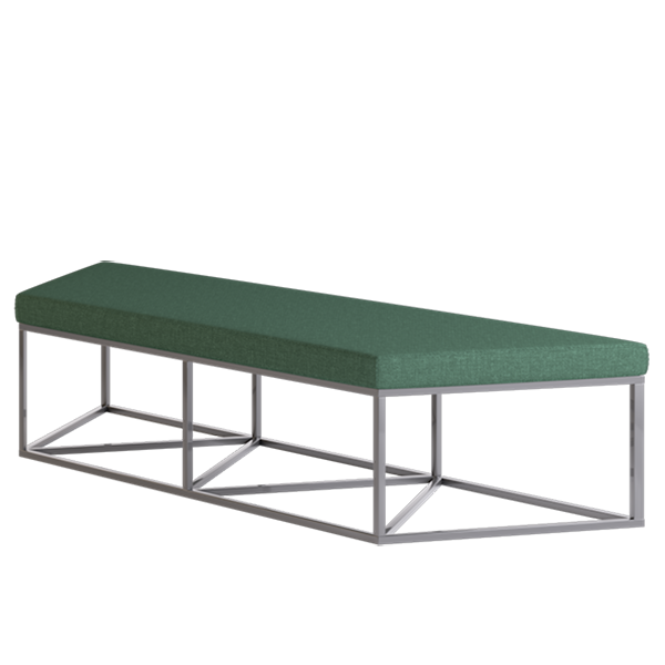 Elements Large Trapezium Air Ottoman | VE Furniture