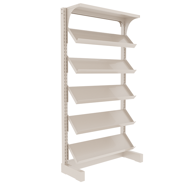 Optima 1775 Maxi Single Sided Shelving | VE Furniture