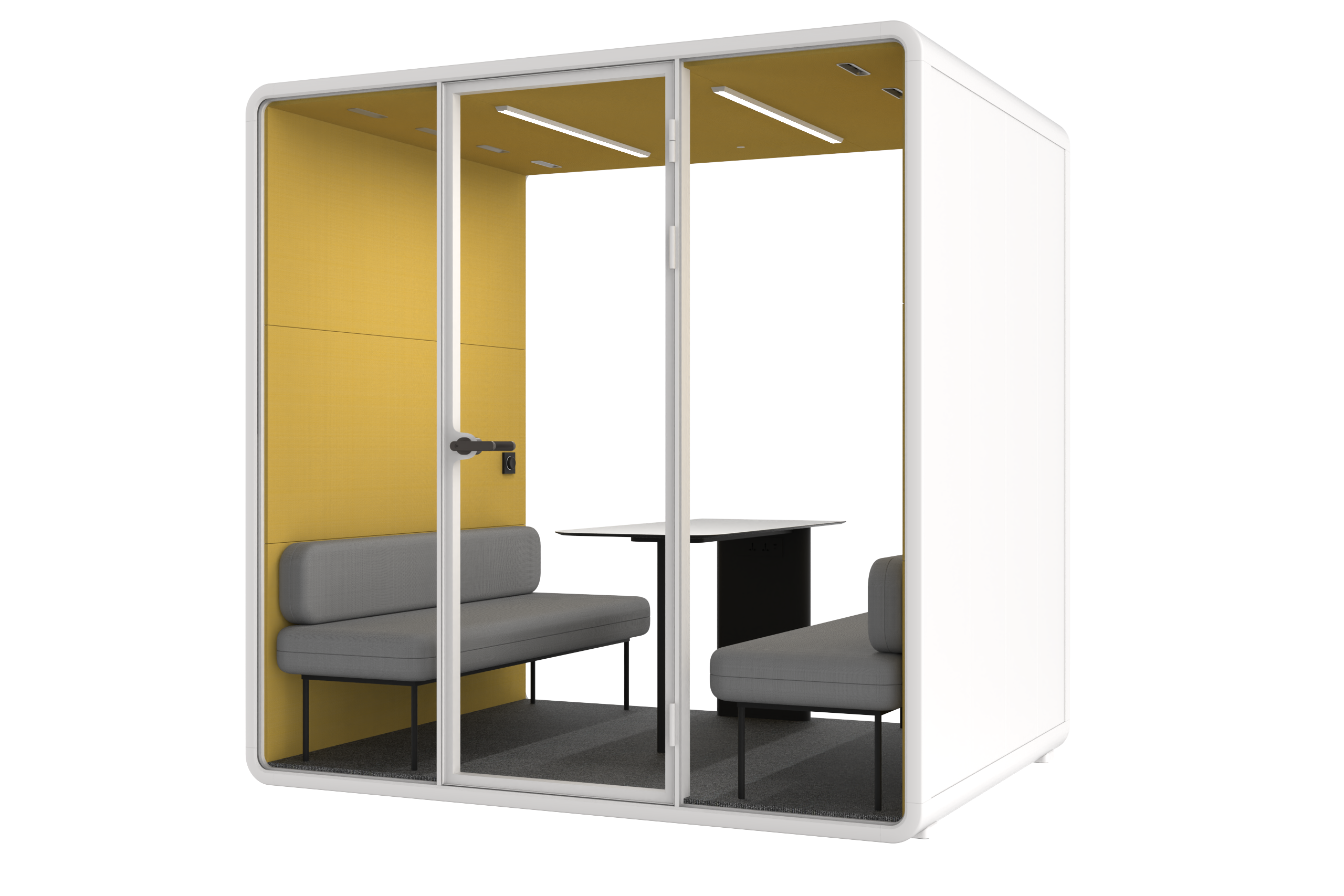 Thinktank Quad Office Pod | Acoustic Meeting Pod | VE Furniture
